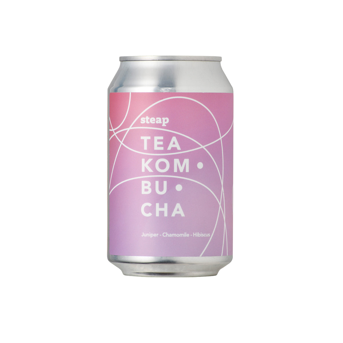 Steap Boróka, Kamilla, Hibiszkusz Kombucha Tea - 0,33l