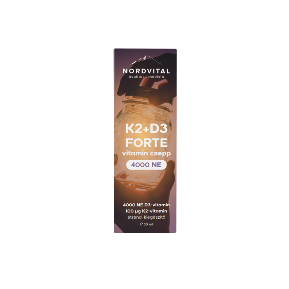 D3+K2 Forte csepp 60 adag - 30ml