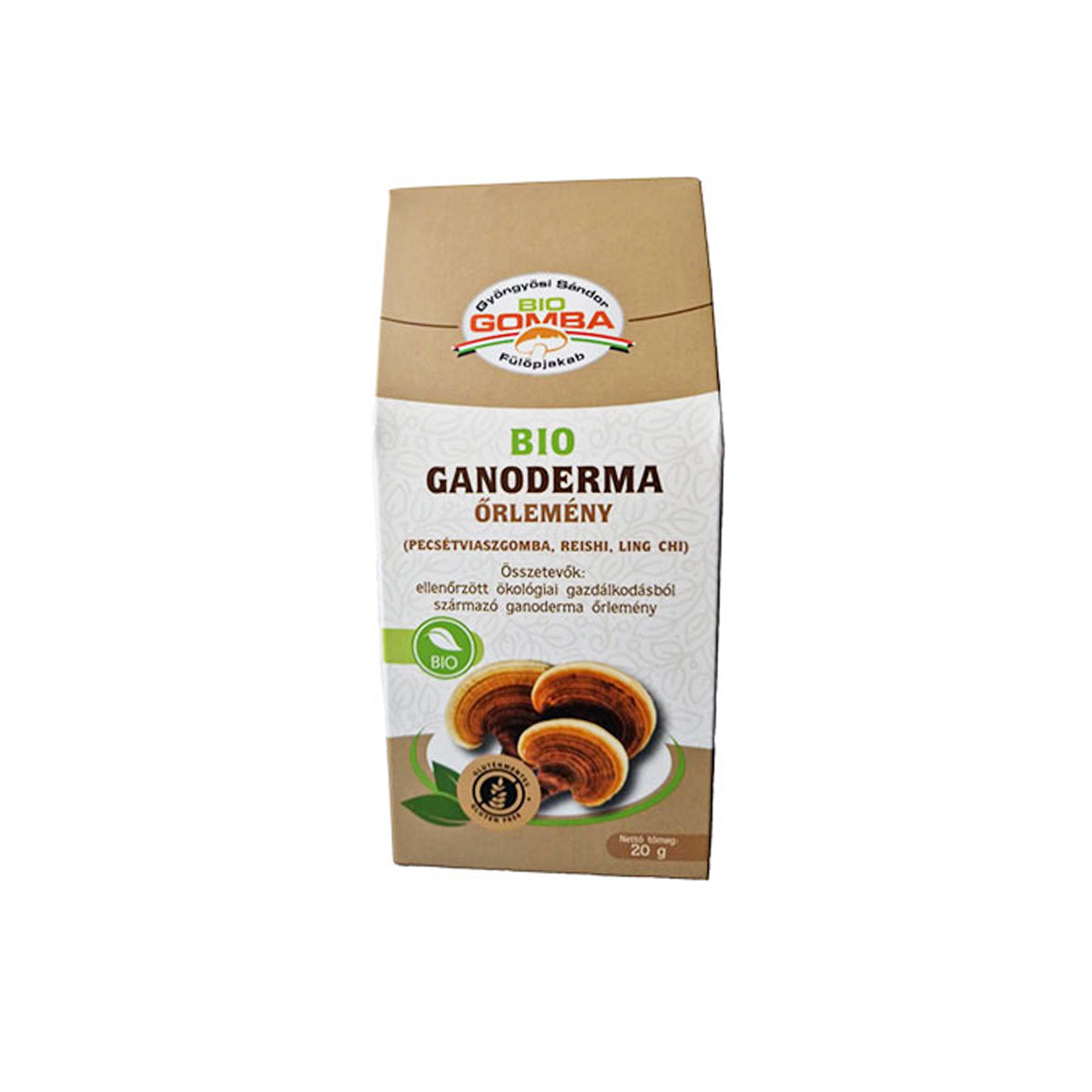 Bio Gomba Ganoderma őrlemény - bio - 20g | Bio-Barát