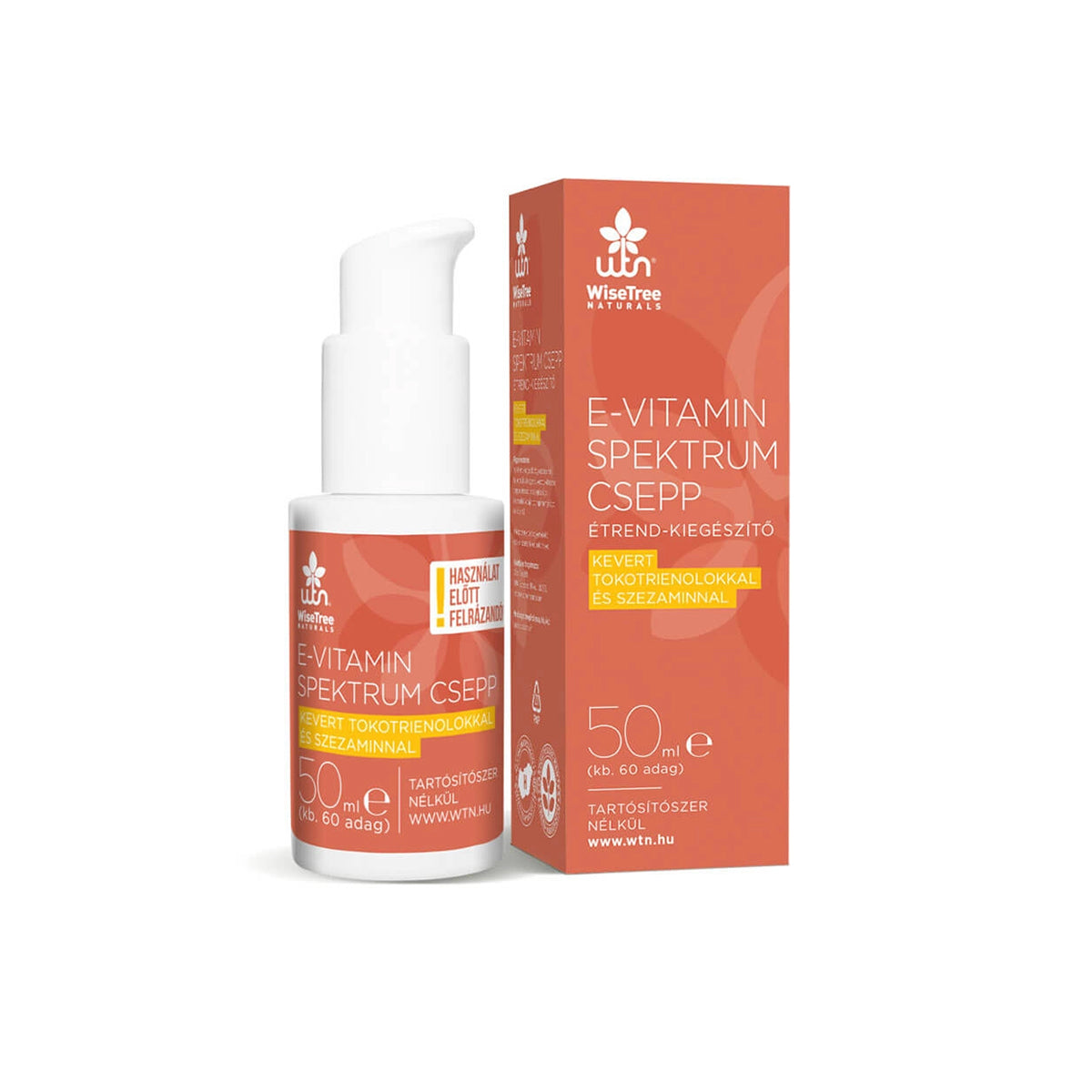 WiseTree E-vitamin spektrum csepp - 50ml | Bio-Barát