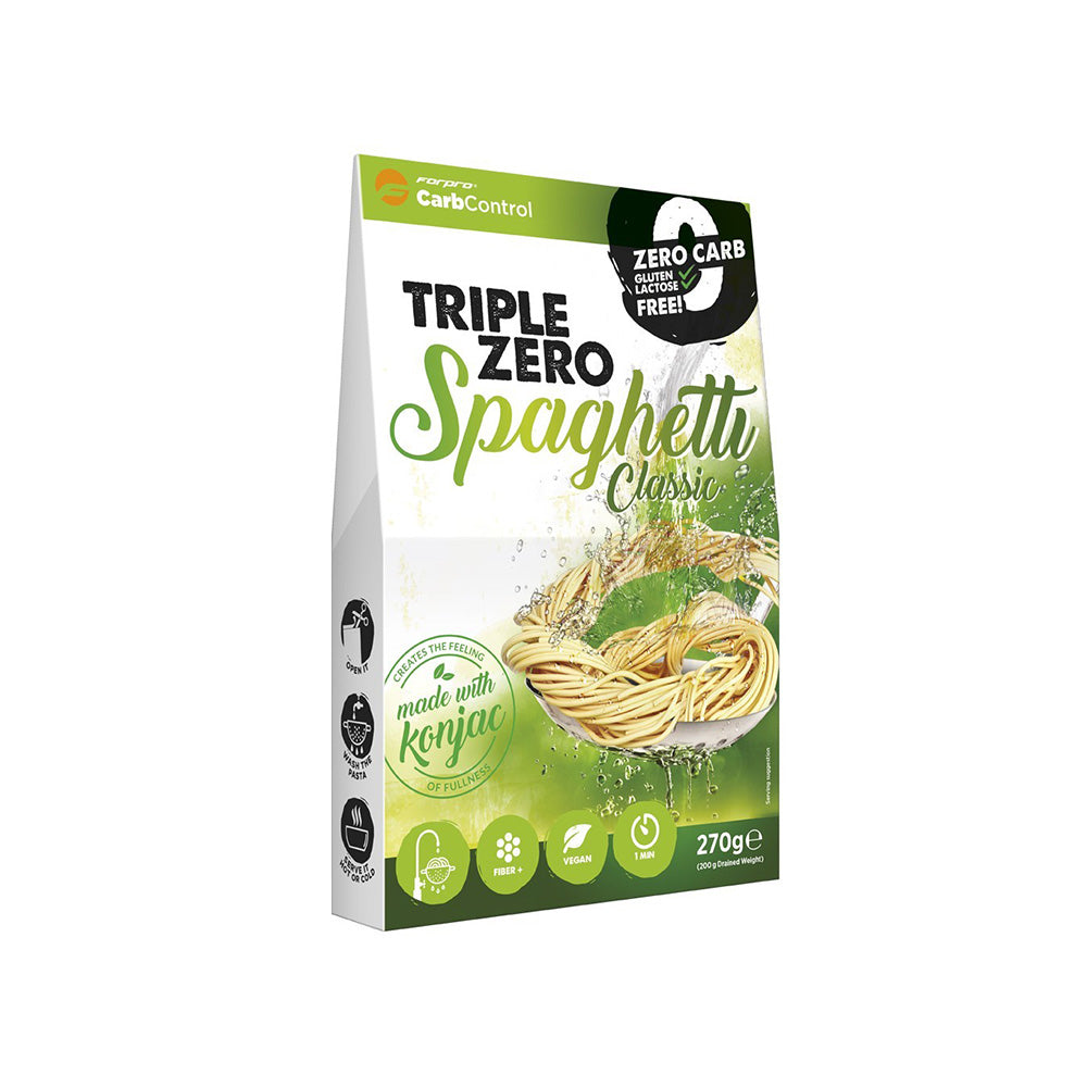 CarbControl Spaghetti Triple Zero Pasta - 270g | Bio-Barát